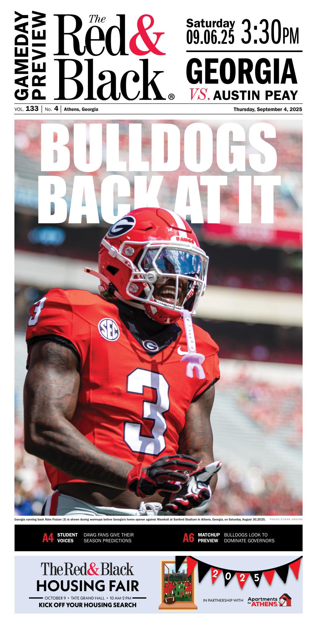 The Red & Black | September 4, 2025 | Print Editions | redandblack.com