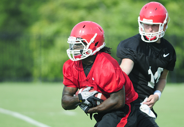 Hutson Mason's first-team reps promising for offense | Georgia Sports ...