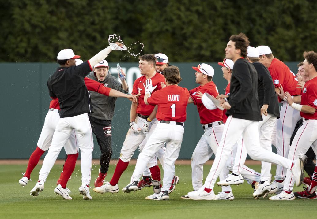 Georgia Baseball overcomes 4-0 deficit in walk off win over Albany ...