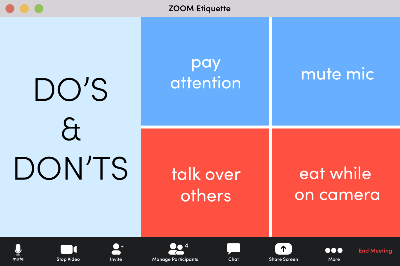 Zoom etiquette: 4 tips for another semester of online learning | Arts ...