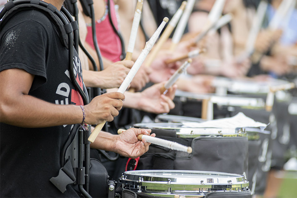 PHOTOS: The University of Georgia Redcoat Band preseason camp ...