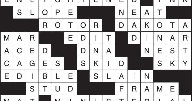 Crossword Solution September 18, 2025 | Crosswords | redandblack.com