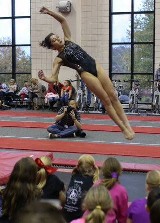 UGA Gymnastics Pumpkin Peek 2015 | Photo Galleries | redandblack.com