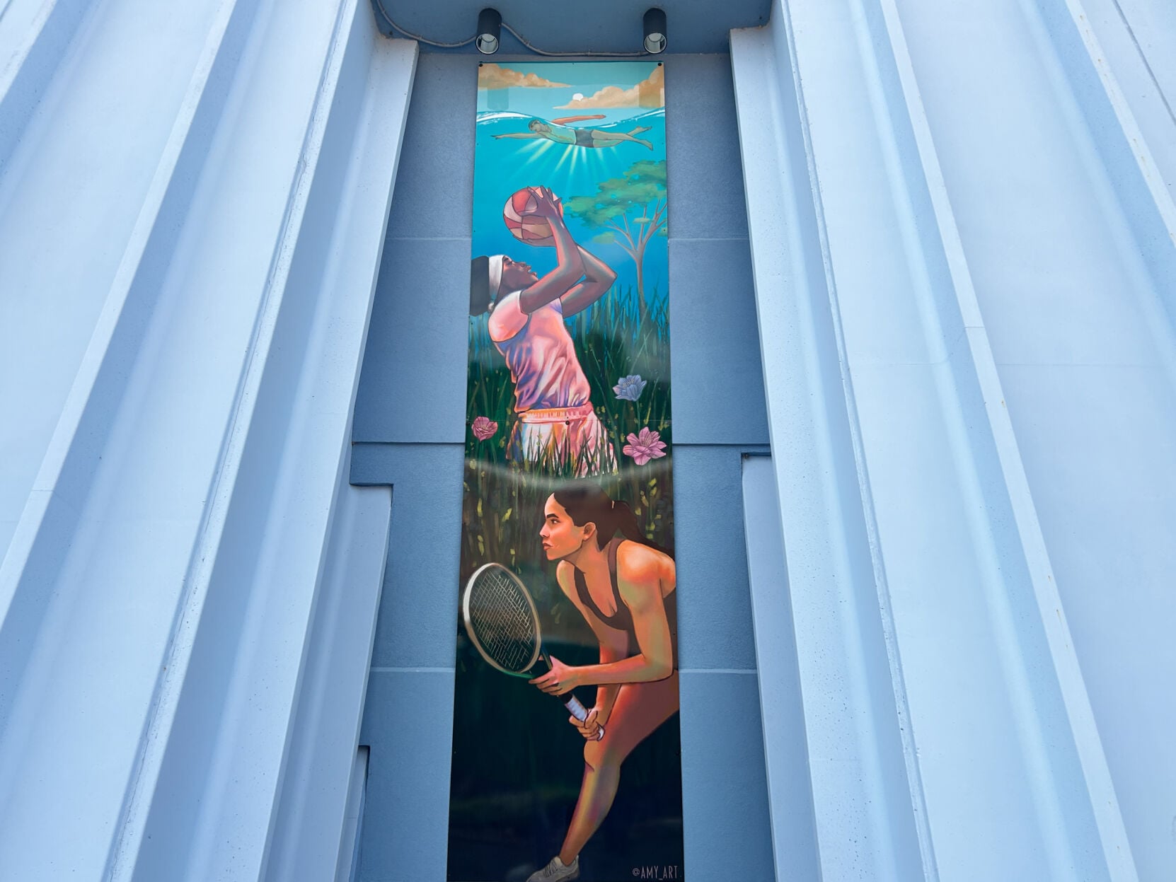 Local artists bring new murals to Athens community centers | Arts ...