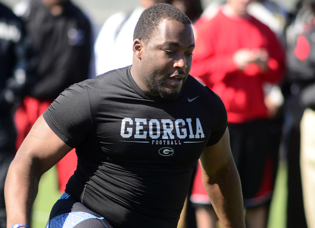 PHOTO GALLERY: Pro Day 2012 | Georgia Sports | redandblack.com