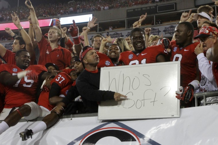 PHOTO GALLERY: Georgia Post Game Celebration vs. Florida | Gallery ...