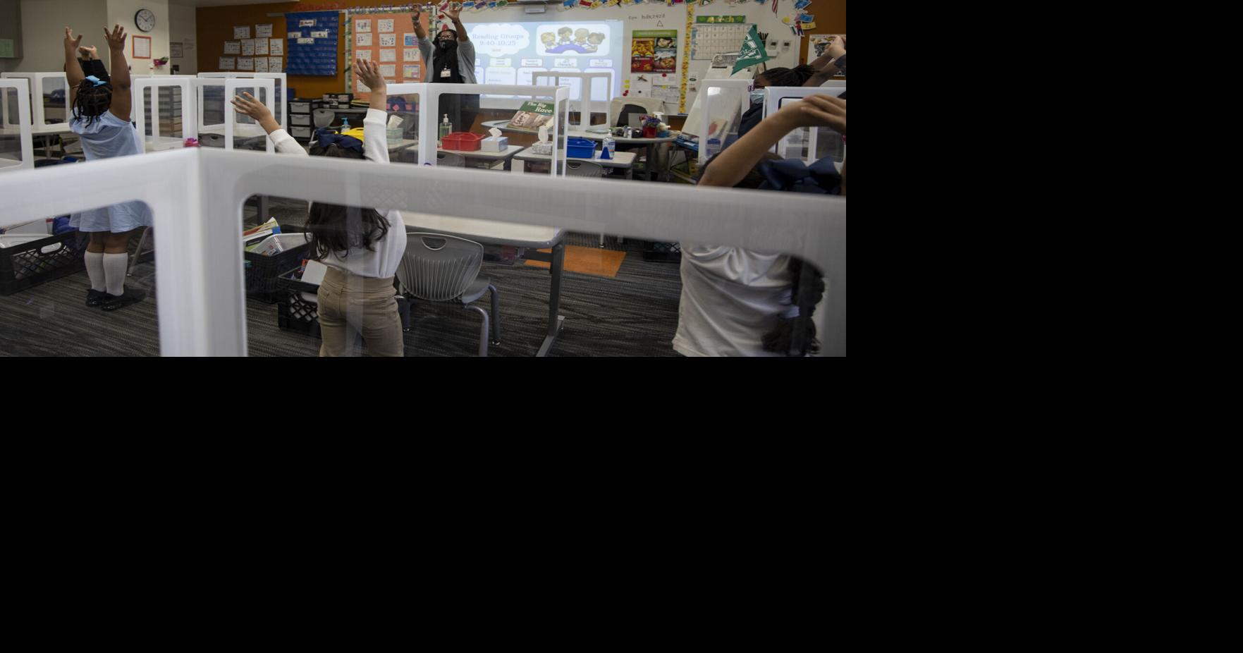 PHOTOS: Inside Whitehead Elementary students' return to in-person ...