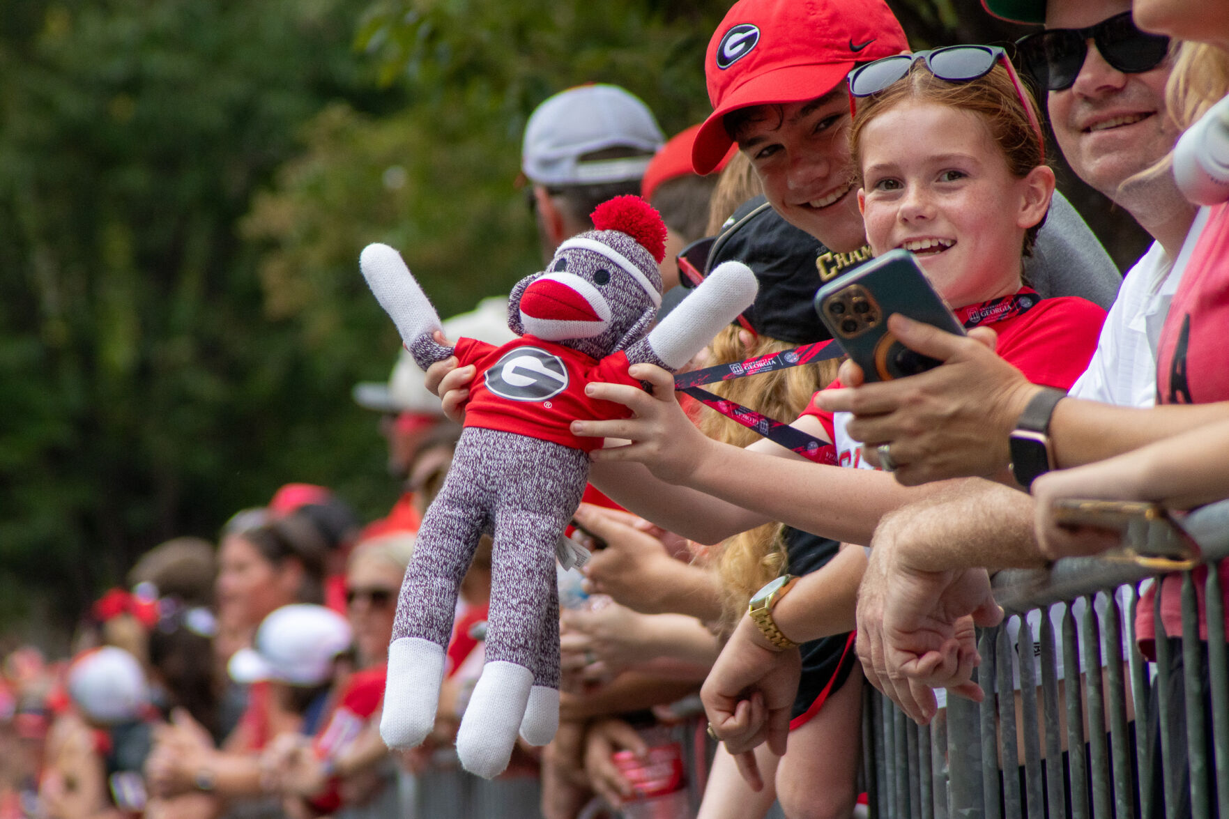 PHOTOS: Georgia vs. Austin Peay Dawg Walk | Gameday | redandblack.com