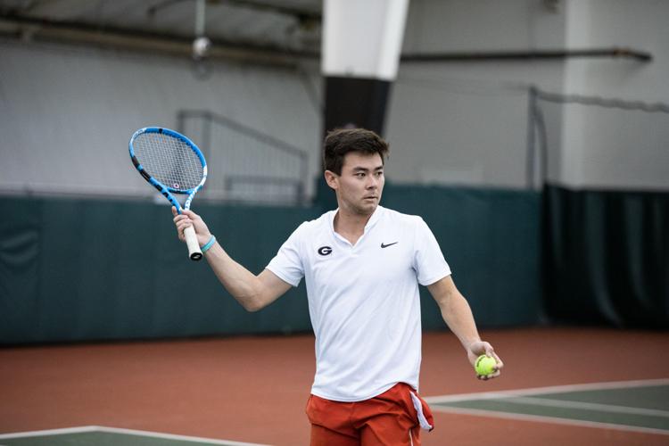 PHOTOS: Georgia men's tennis defeats FAU 6-1 | Multimedia | redandblack.com