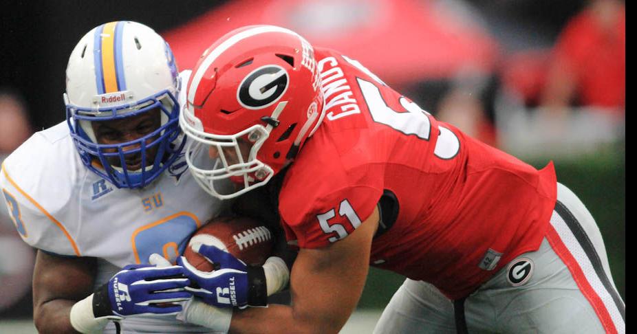 Jake Ganus recounts progress from lone season at Georgia | Georgia ...