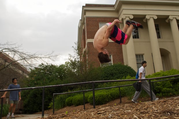 Parkour | Photo Galleries | redandblack.com