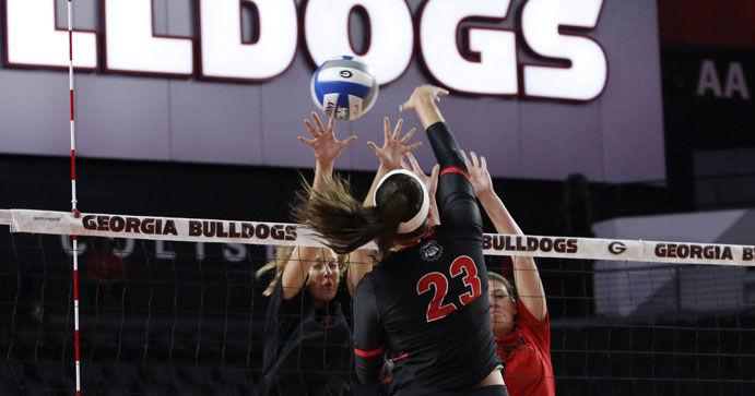 PHOTOS: UGA Volleyball hosts alumni game, scrimmage | Multimedia ...