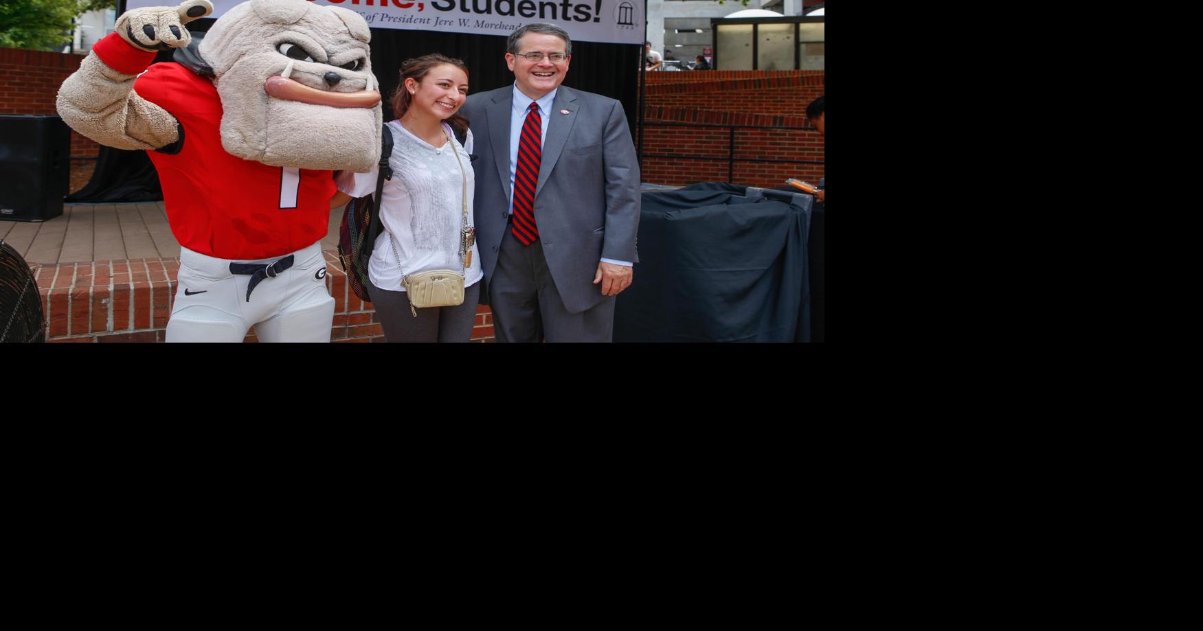 UGA President Jere Morehead comments on status of South Carolina game ...