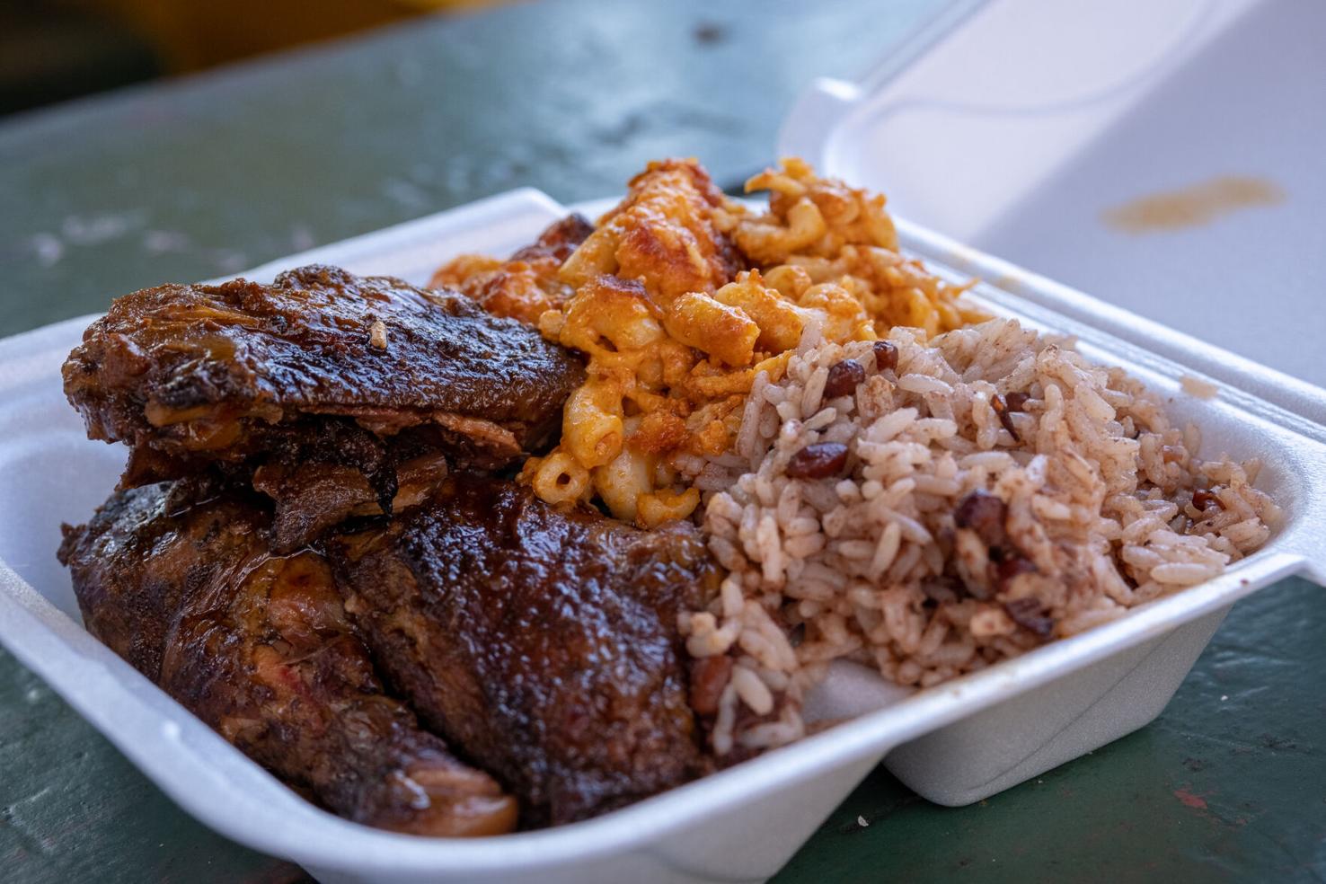 Jerk Chicken Plate from Kelly's Authentic Jamaican Food | Eat & Drink ...