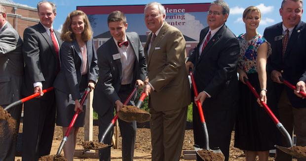 Groundbreaking ceremony held for the new Science Learning Center ...