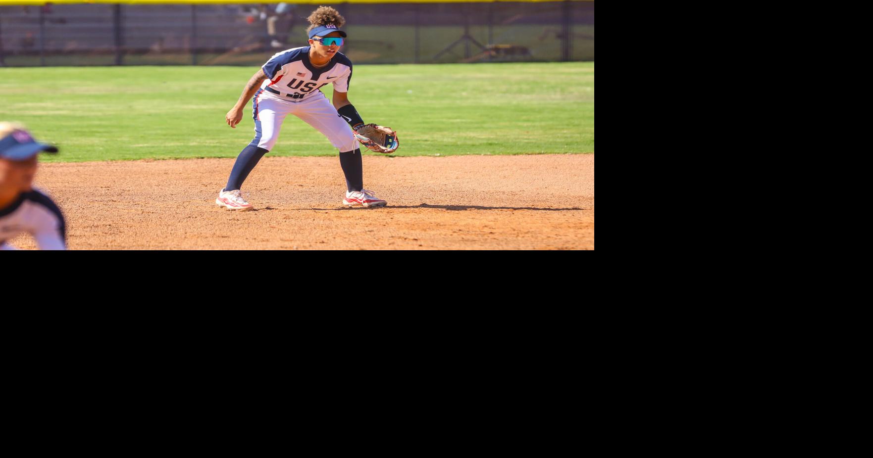 Georgia softball infielder Paislie Allen competes with U.S. Women’s ...
