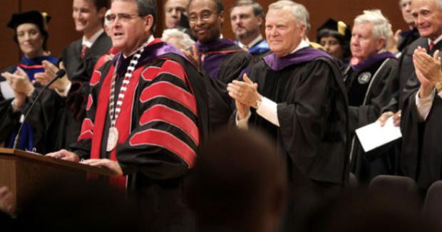 Morehead invested as 22nd UGA president, 'humbled' to lead Georgia's ...