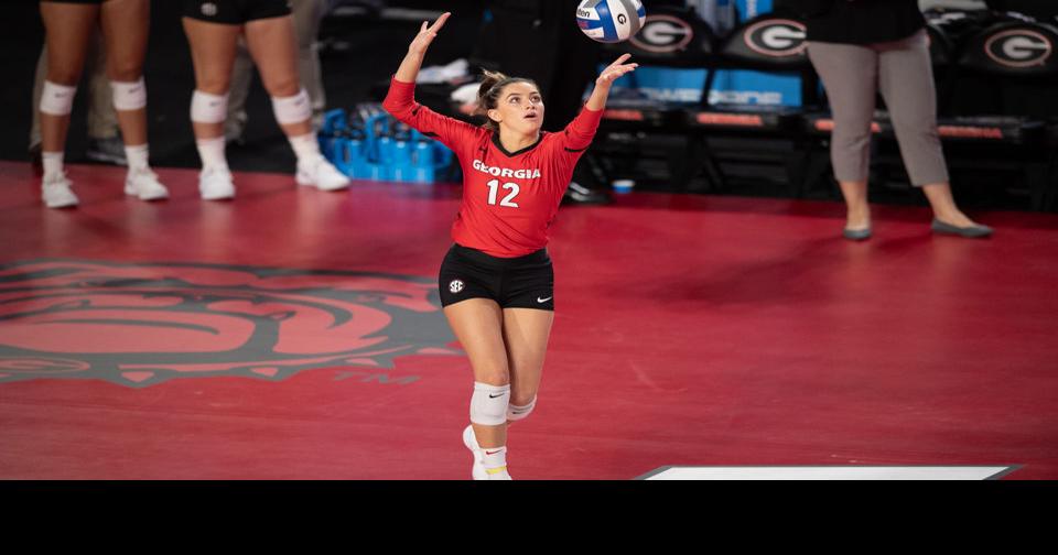 Georgia volleyball swept in first match of weekend series against No. 3 ...