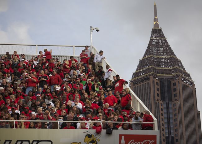 PHOTO GALLERY: Fan Reactions at Georgia v. Georgia Tech | Georgia ...