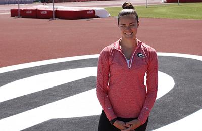 Marine Elizabeth Tepe finds success on Georgia track and field team ...