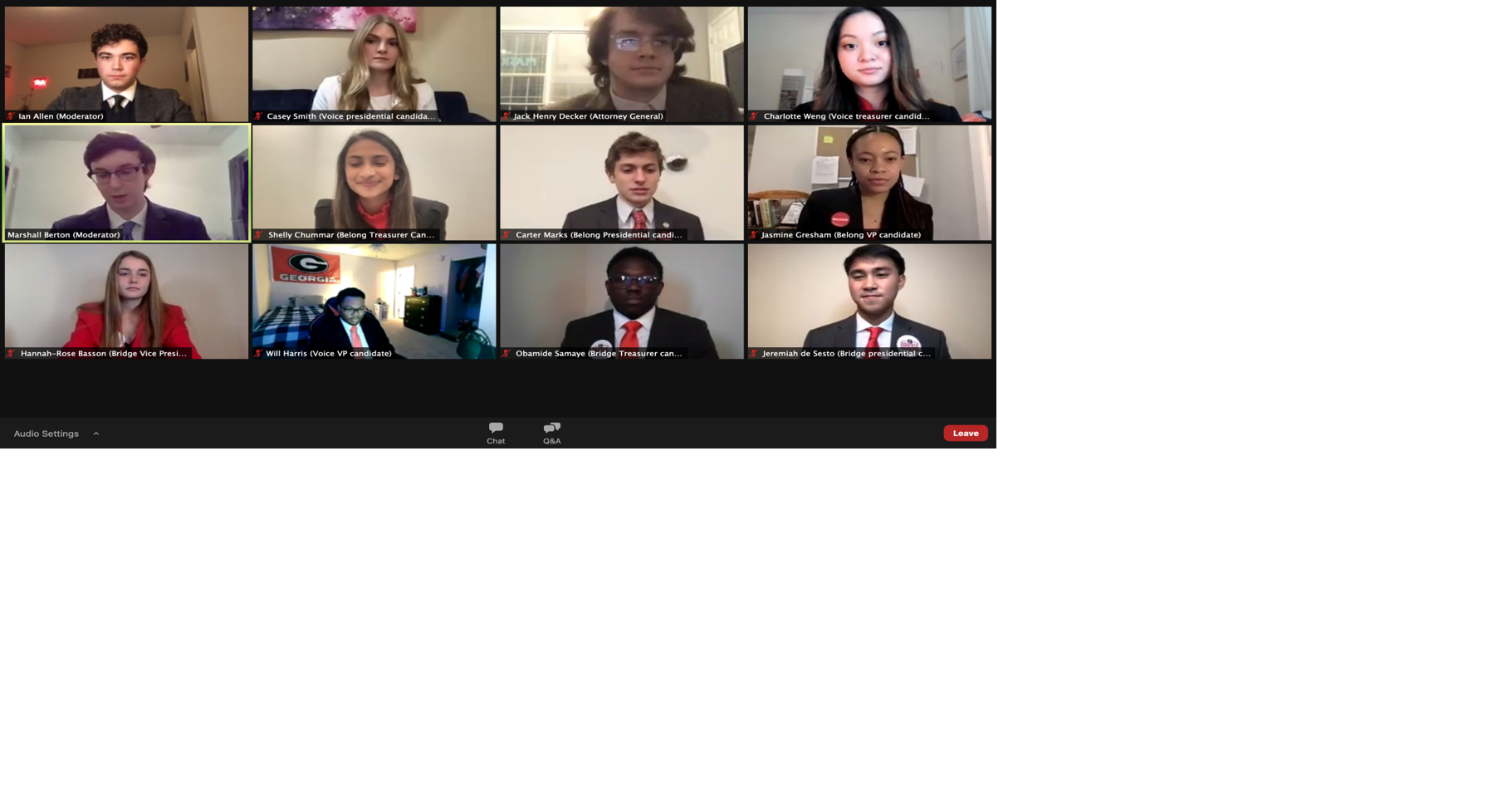 UGA SGA executive tickets debate COVID-19, diversity and inclusion ...