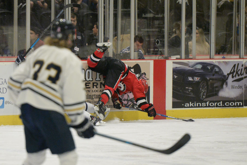 PHOTOS: Georgia Ice Dawgs defeat Trine University, 8-6 | Multimedia ...