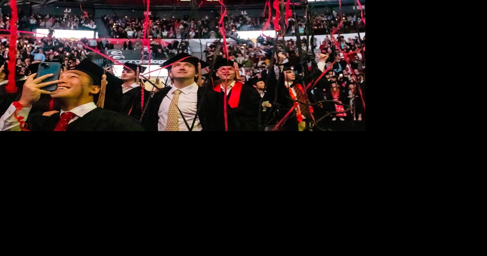 UGA students celebrate fall graduation at Stegeman Coliseum | Campus ...