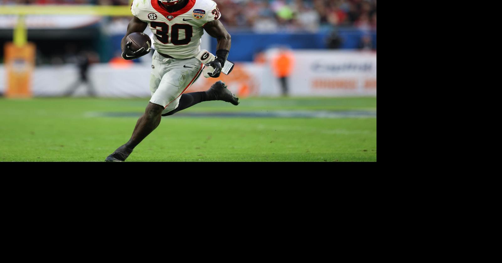 Georgia football running game fuels offense one last time | Gameday ...