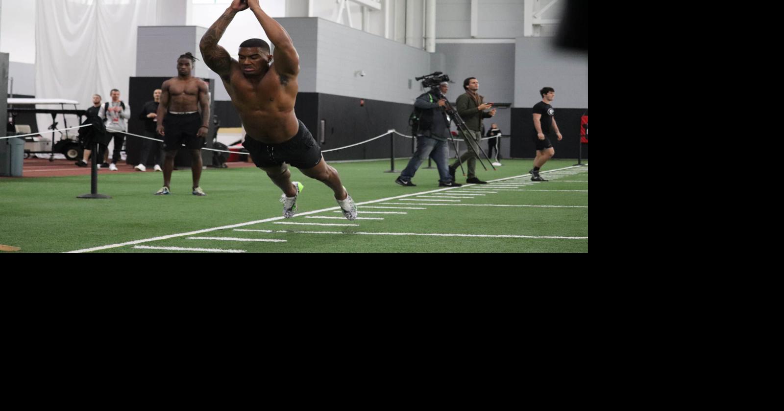 PHOTOS: NFL draft prospects showcase skills at Georgia pro day ...