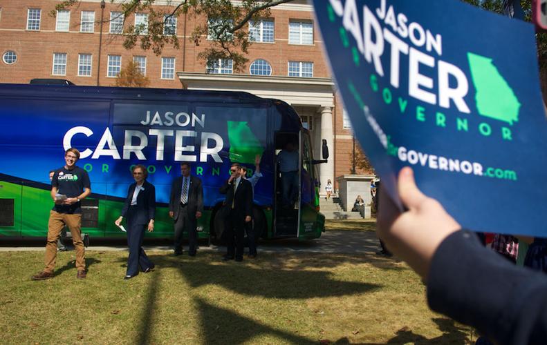 PHOTOS: Jason Carter – Gubenatorial candidate visits UGA | Rbtv ...