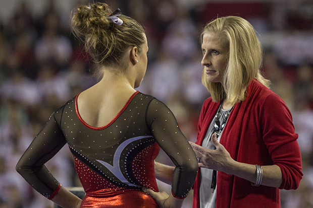 Georgia Gymnastics versus Louisiana State University | | redandblack.com