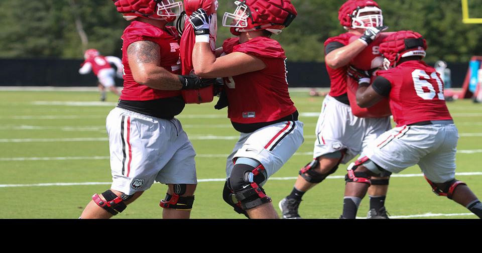 PHOTOS: UGA Fall Football Practice, August 1 | Multimedia | redandblack.com