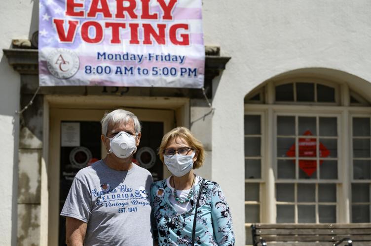 PHOTOS: Athens-Clarke County voters visit polls early | Multimedia ...