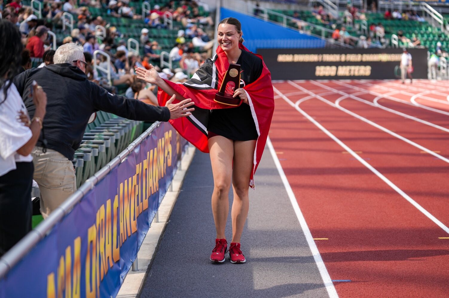 Women's track and field wins first outdoor national championship ...