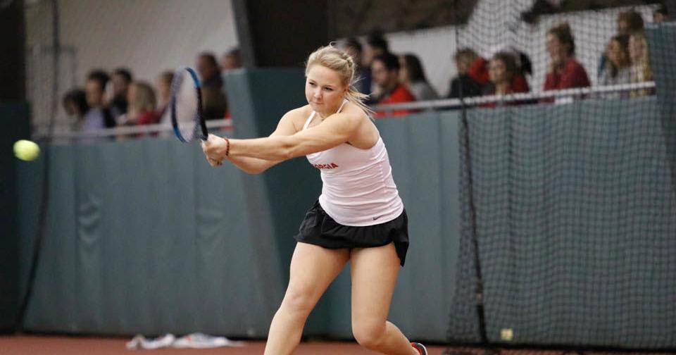 Georgia women's tennis: Morgan Coppoc defeats teammate to capture ...