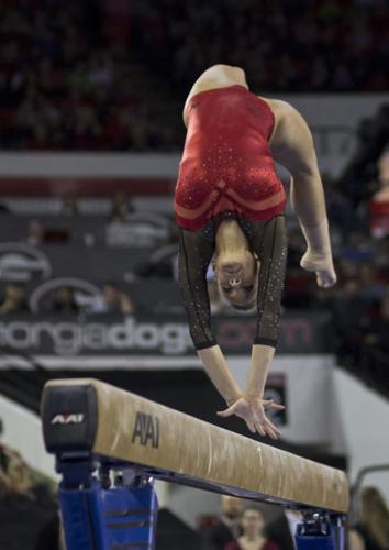 Georgia Gymnastics versus Arkansas | Photo Galleries | redandblack.com