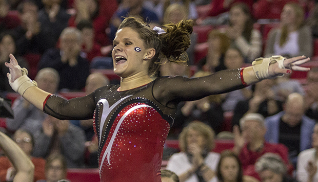 Georgia Gymnastics versus Louisiana State University | | redandblack.com