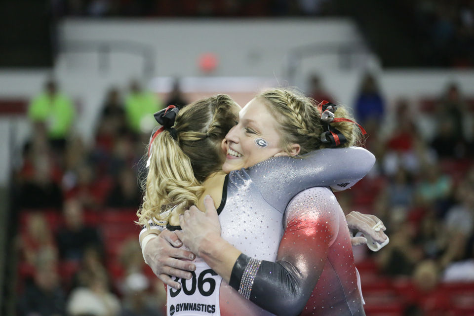 Gracie Cherrey returns to gymnastics after surgery | Georgia Sports ...