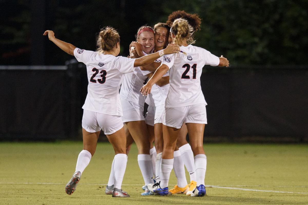 Georgia soccer wins first spring game 2-1 over Kennesaw State | Georgia ...