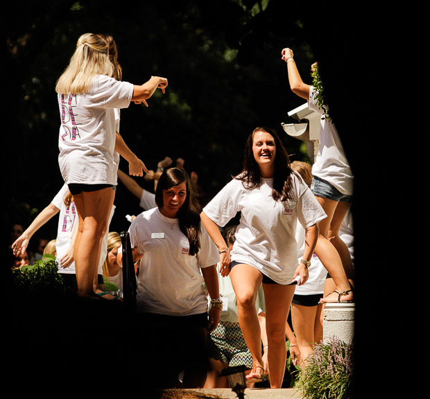 Panhellenic Recruitment, Round Two | Photo Galleries | redandblack.com