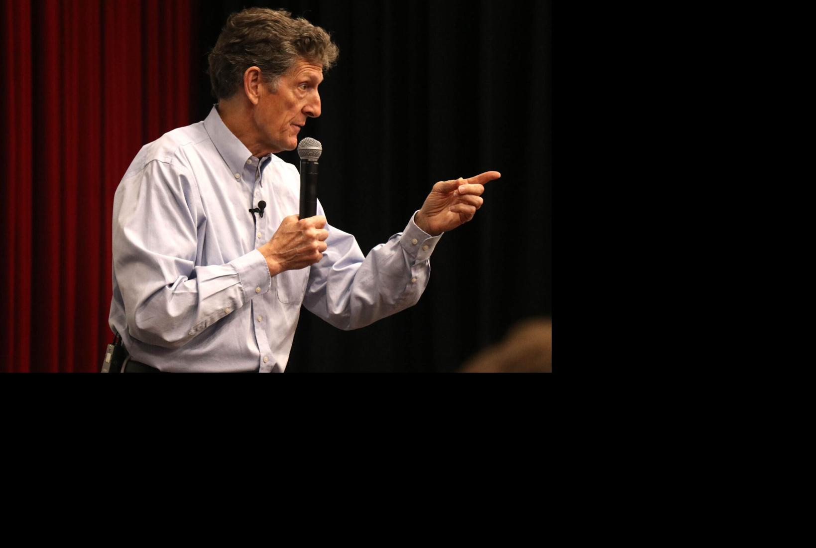 Father and son duo, Cliffe and Stuart Knechtle, visit UGA with “Give Me ...