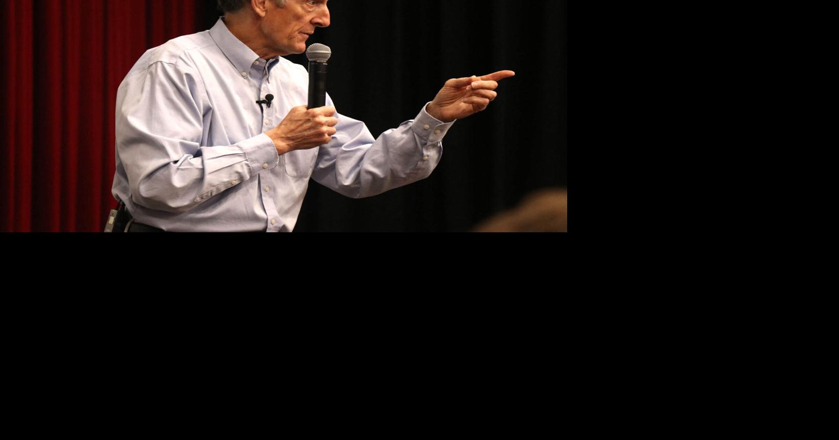 Father and son duo, Cliffe and Stuart Knechtle, visit UGA with “Give Me ...