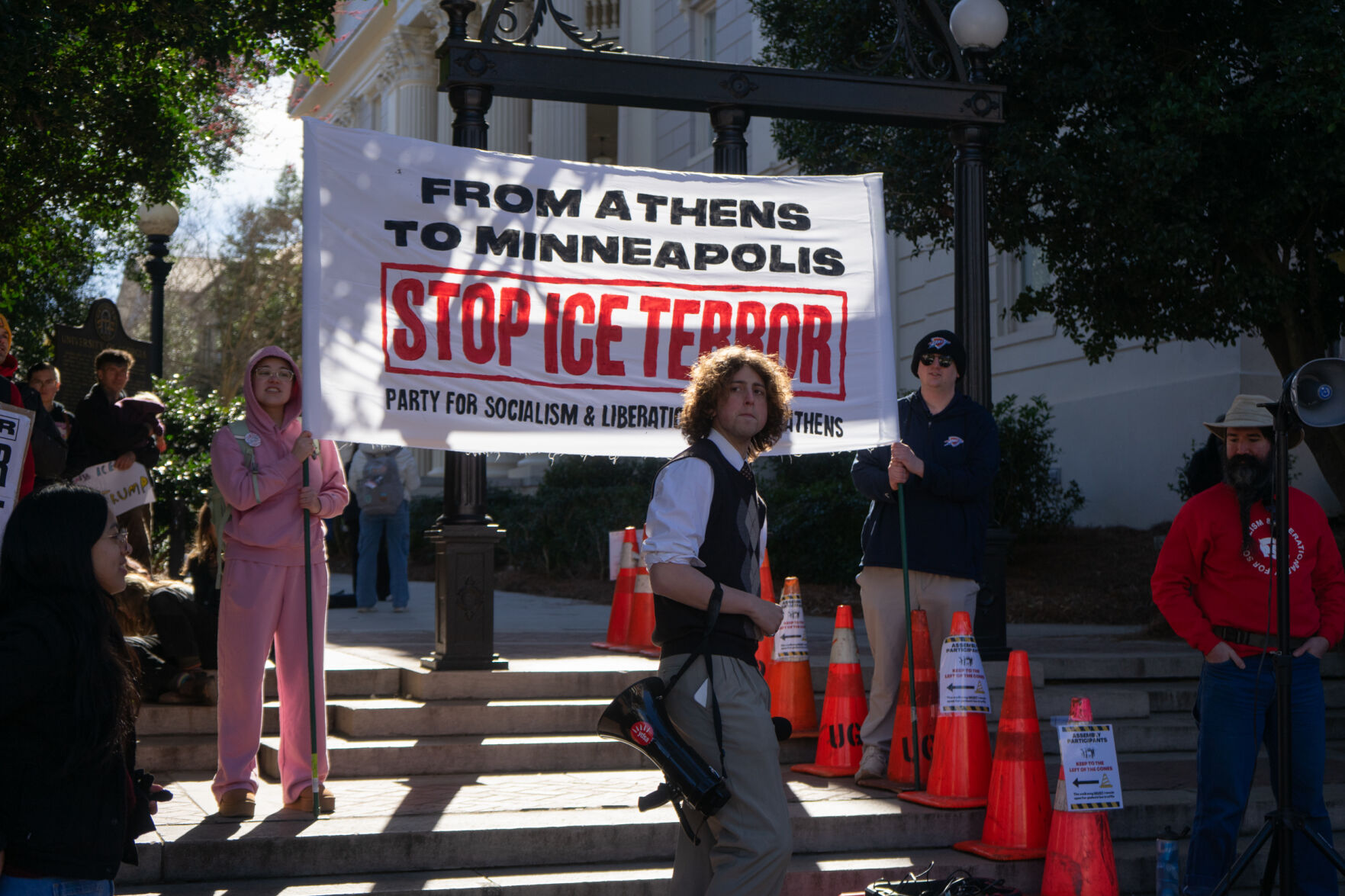 PHOTOS: Anti ICE Protest | Multimedia | redandblack.com