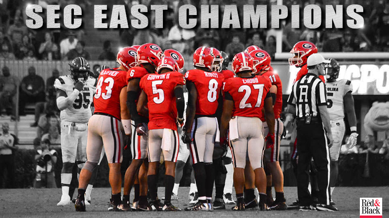 Georgia clinches spot in SEC championship game | Gameday | redandblack.com