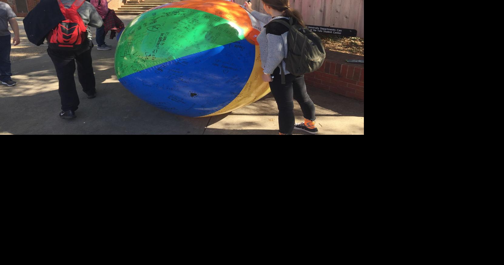 Young Americans For Liberty bring 'free speech ball' to Tate Plaza ...