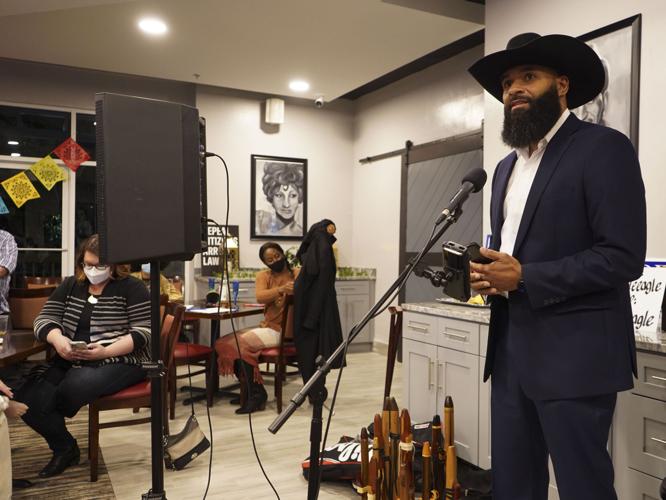 PHOTOS: Inside Congressional candidate Pandy's election night watch ...