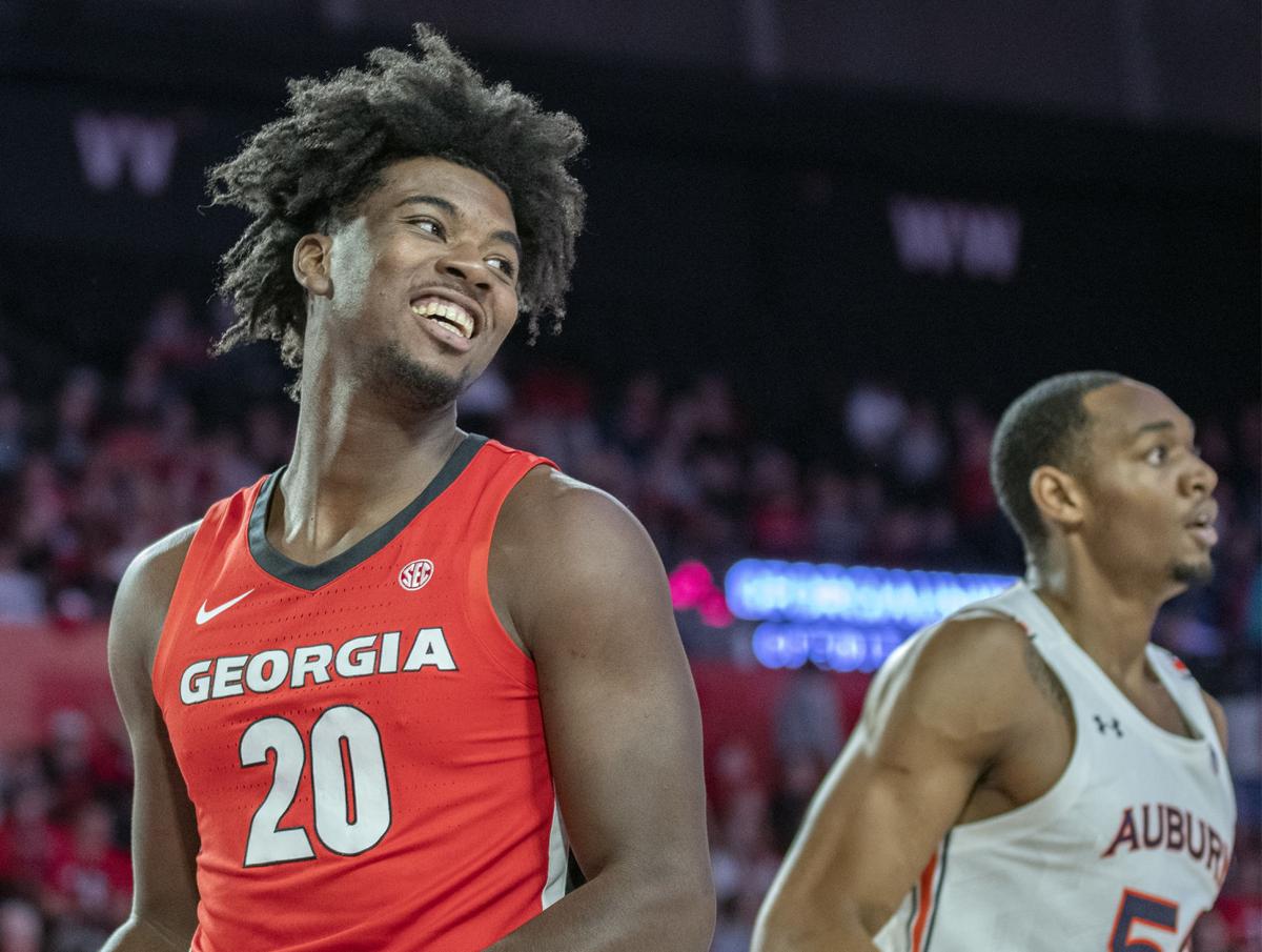 Rayshaun Hammonds excels in Georgia men's basketball's 99-89 win over ...