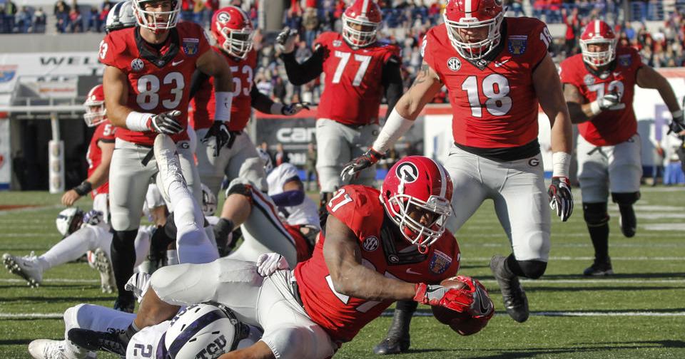 A look back at Georgia's 2016 matchup with TCU | Cfp | redandblack.com