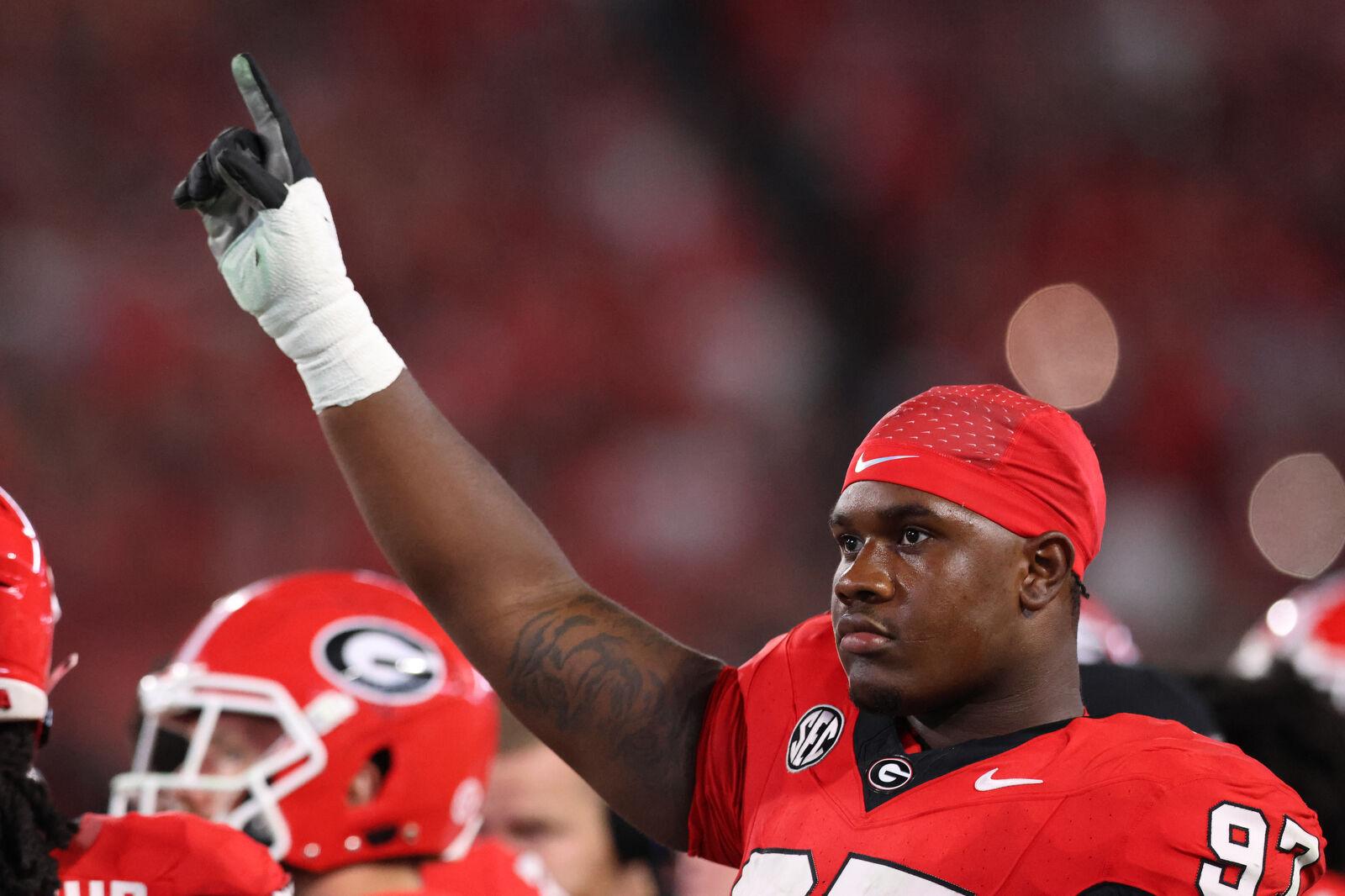 Georgia defensive lineman Warren Brinson announces return for 2024 ...