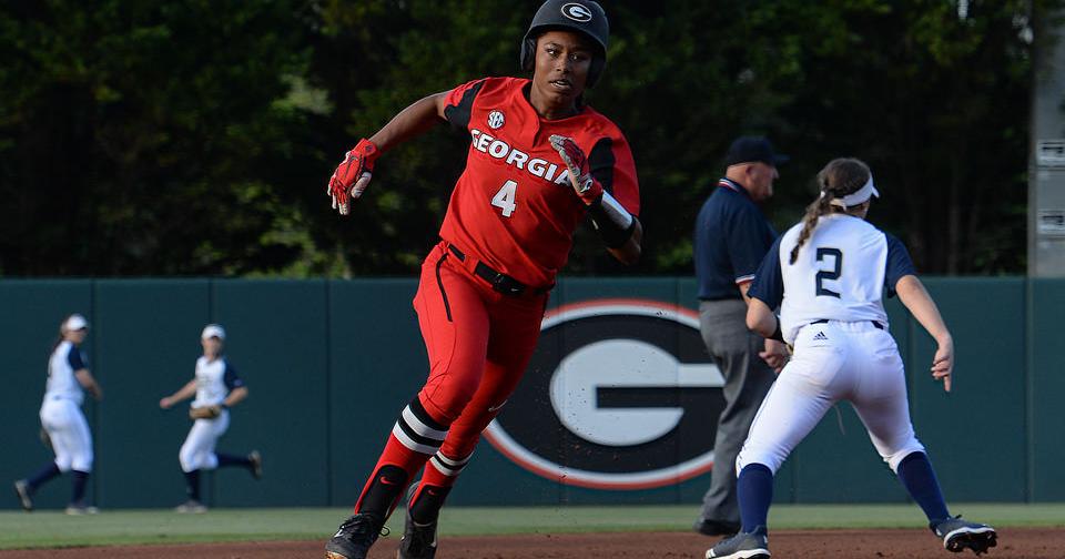 Georgia softball’s Ciara Bryan and Jordan Doggett maintain close ...